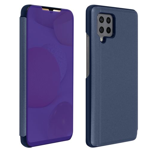 Funda Samsung Galaxy A42 5g Efecto Espejo Translúcida F Soporte