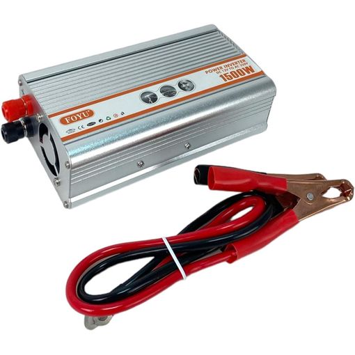 Inversor De Corriente Para Automóvil De 1500w Dc 12v Ac 220v
