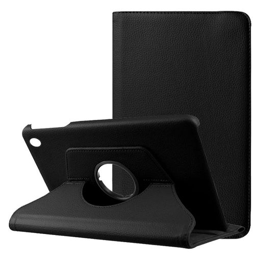 Funda Cool Para Samsung Galaxy Tab A9 Plus X210 Polipiel Liso Negro 11