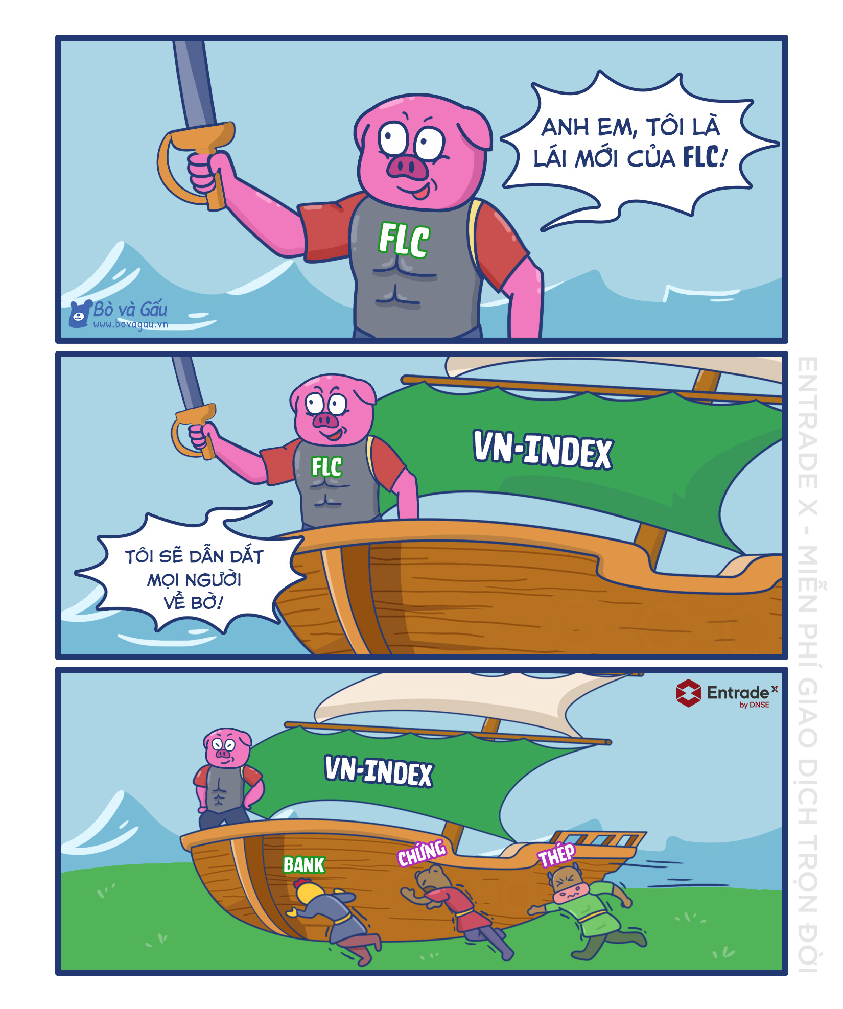 FLC đúng là vừa đổi lái đã tạo sự khác bọt