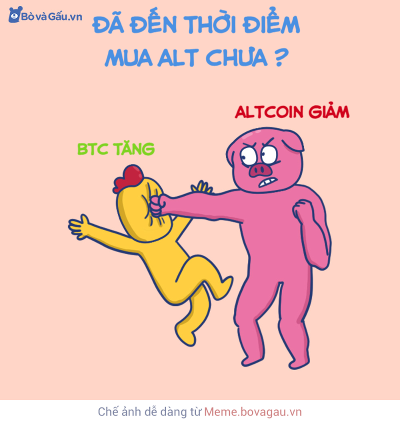 Đã đến thời điểm điểm múc Altcoin chưa?