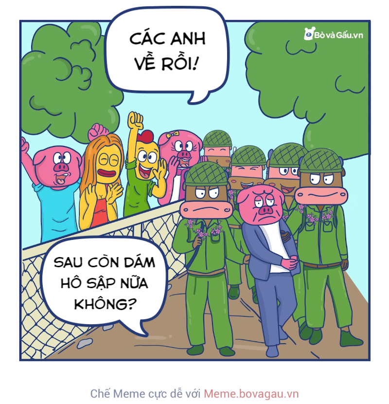 Chim lợn hô sập đâu hết rồi nhỉ