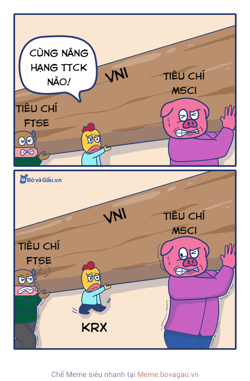Vì sao KRX không phải tiêu chí xét nâng hạng TTCK Việt Nam?