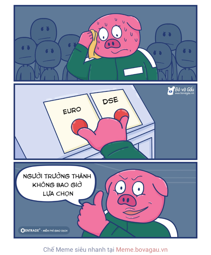 DSE chuẩn bị niêm yết rồi. Tích tiền dần thôi các bác