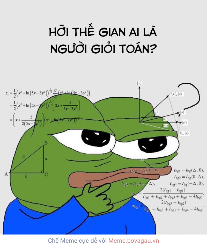 Trend "hỡi thế gian ai là người giỏi toán giải giùm tôi bài toán tam sư ...