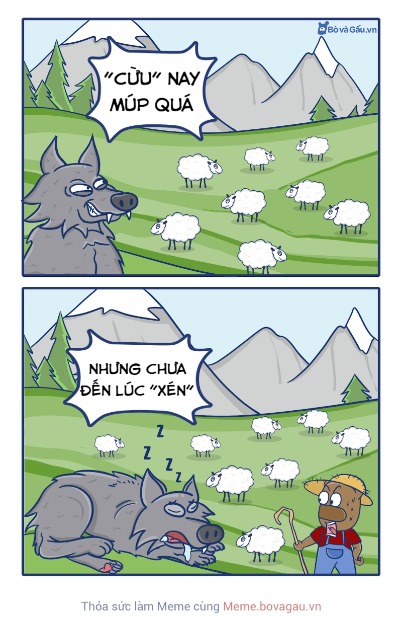 anh "sói" nay chê thịt cừu rồi