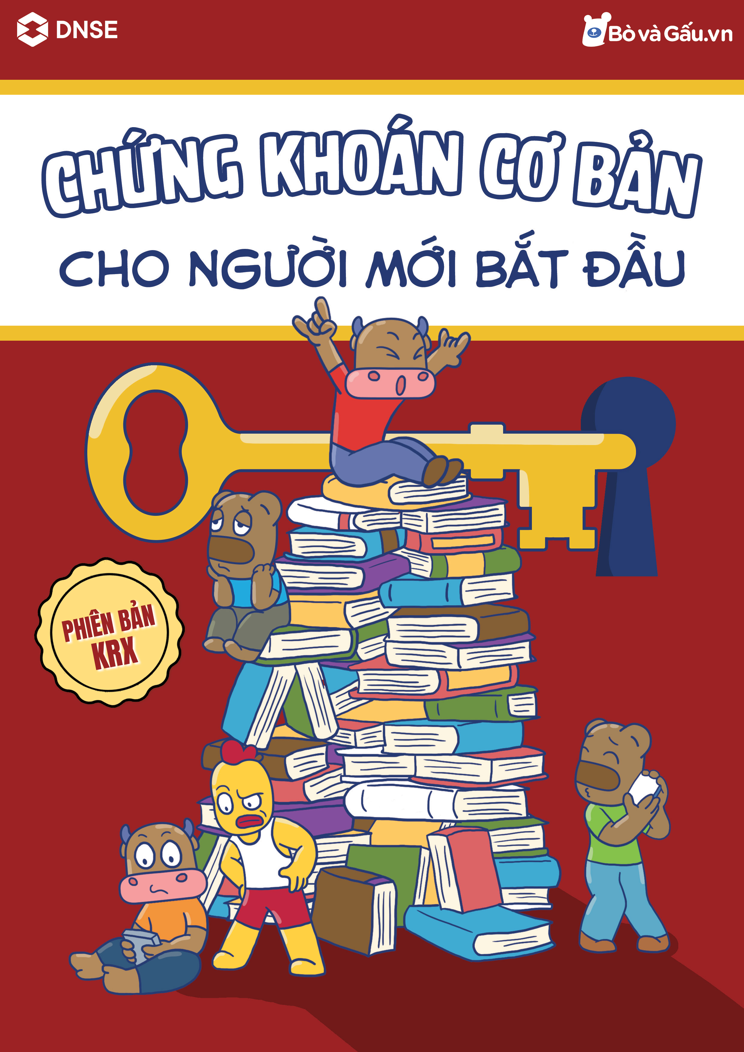 Bò và Gấu tặng bạn ấn phẩm Ebook chứng khoán phiên bản KRX