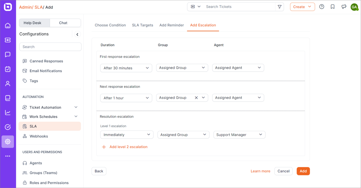 Service Level Agreement (SLA) – A Complete Guide | BoldDesk