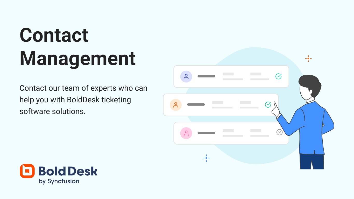 Customer Service CRM Management Software | BoldDesk by Syncfusion