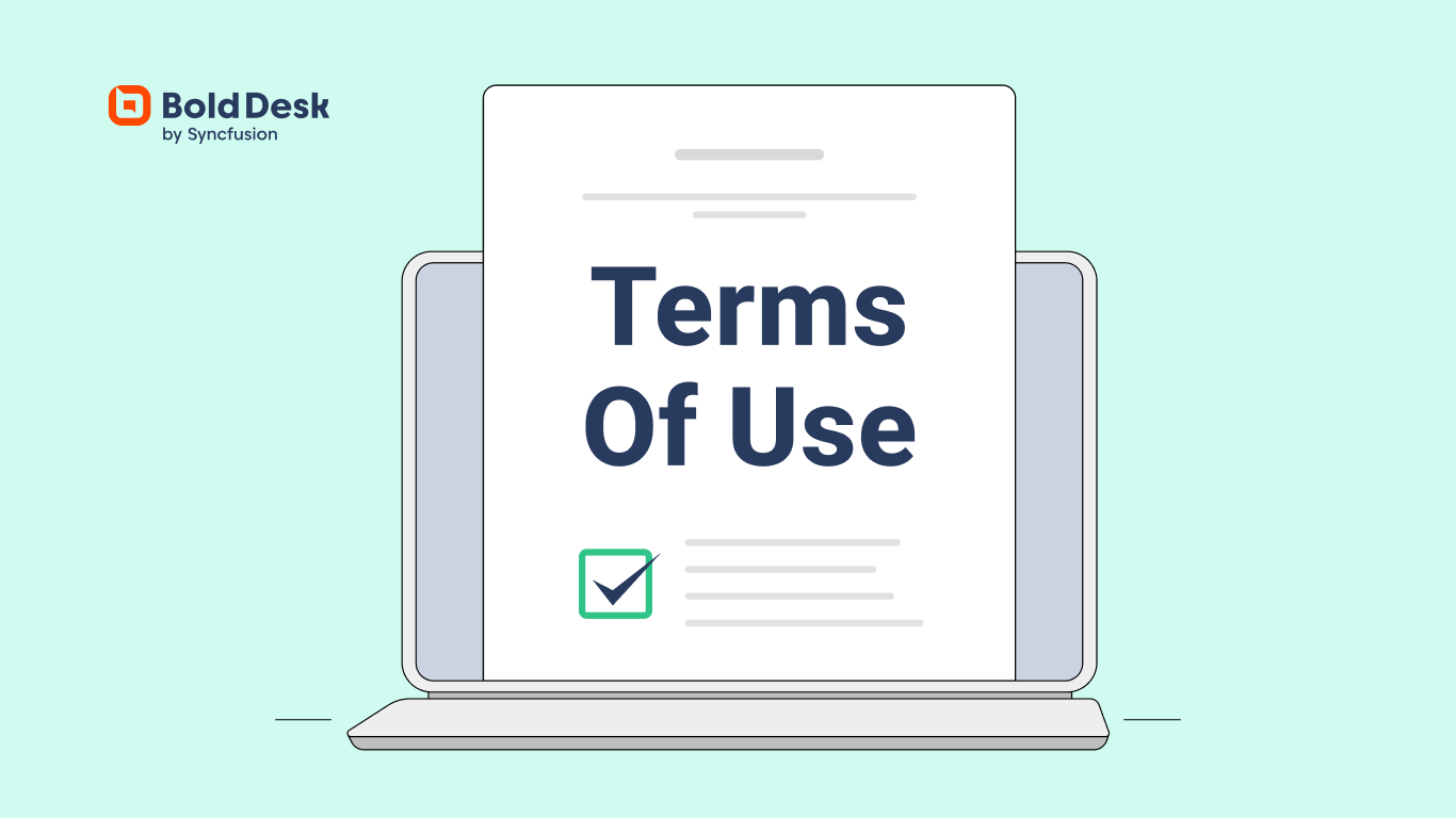 Terms Of Use | BoldDesk