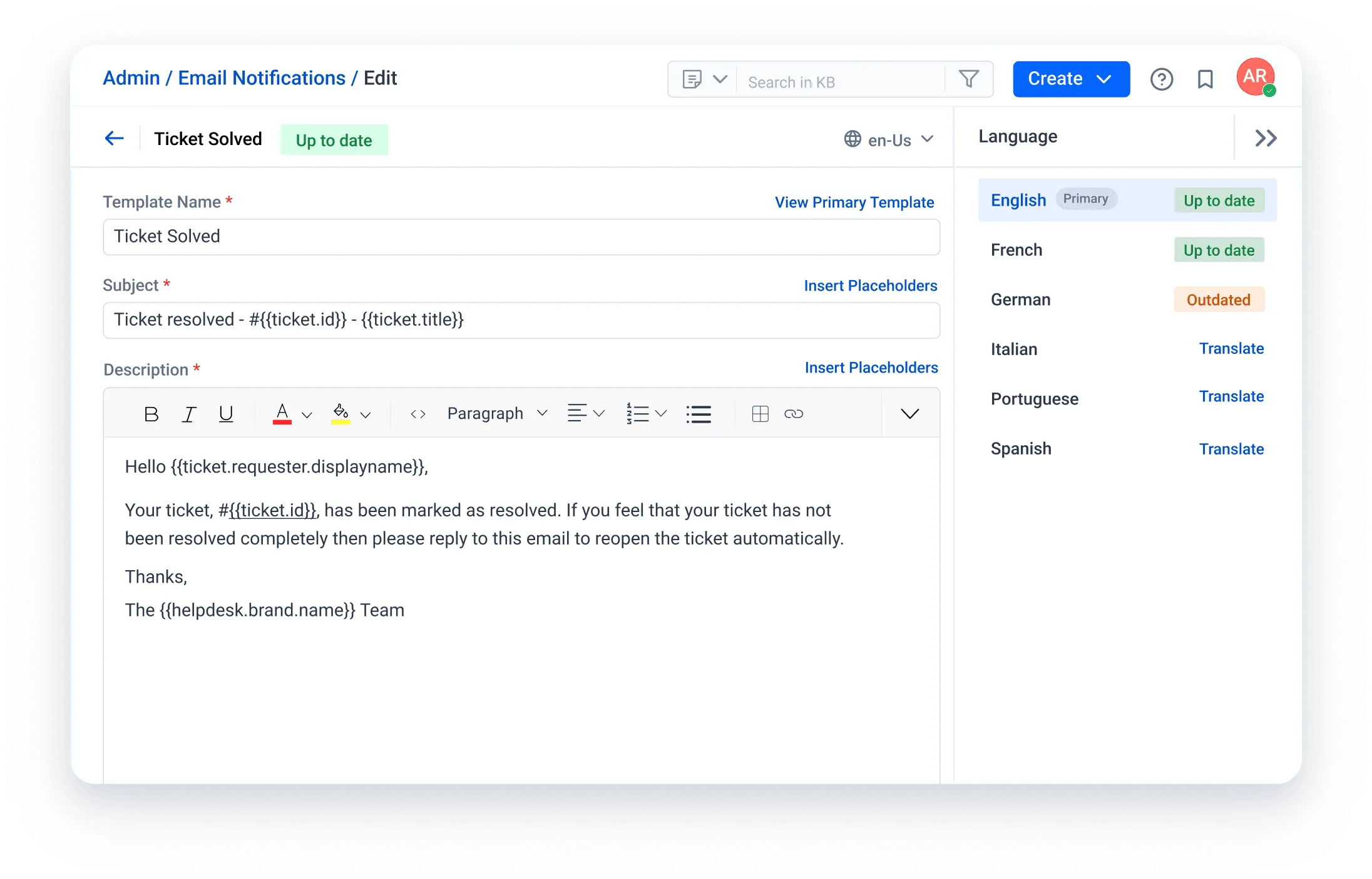 Multilingual Help Desk | BoldDesk