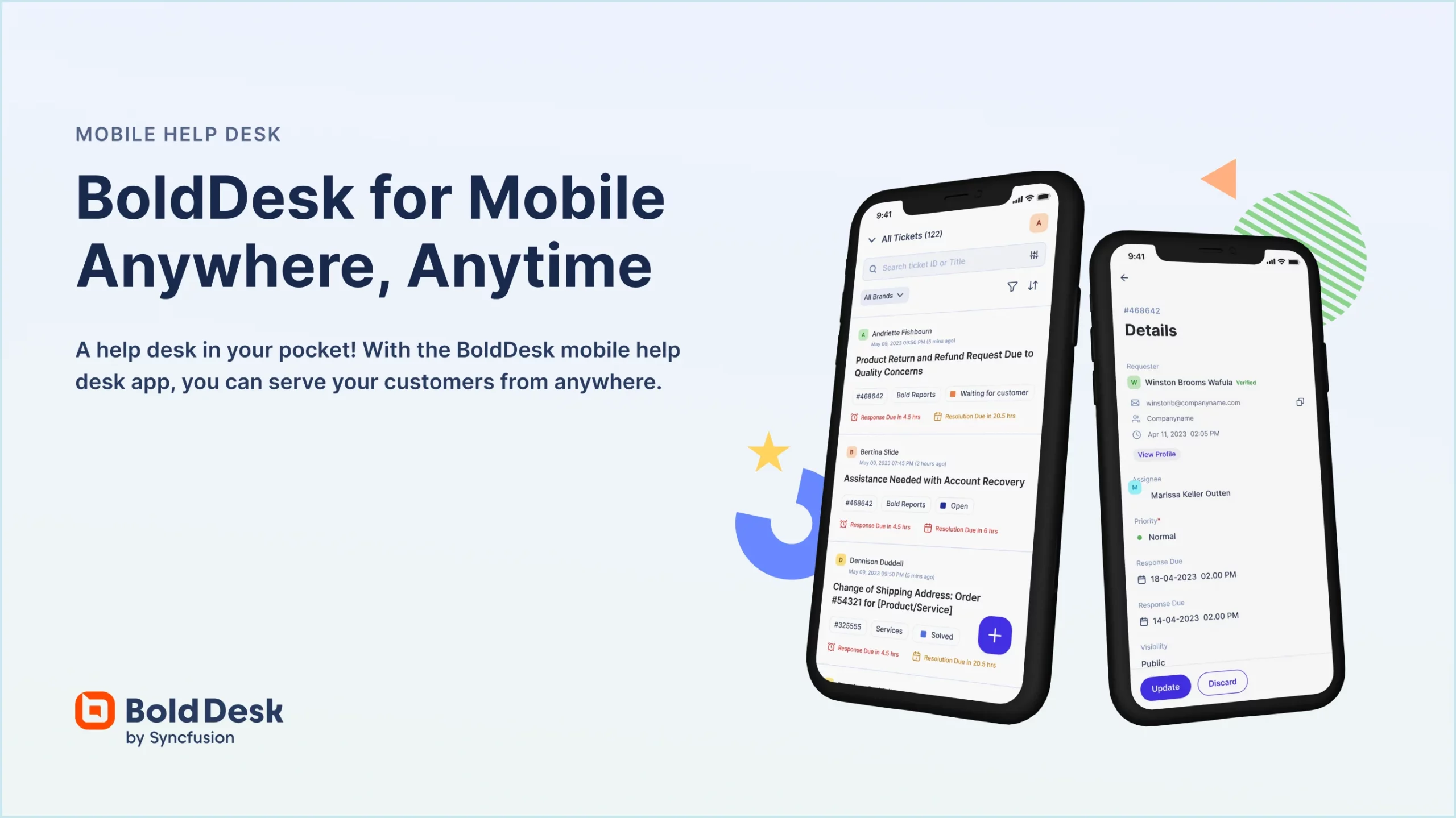 Mobile Help Desk App for iOS & Android | BoldDesk Mobile Help Desk App for iOS & Android | BoldDesk