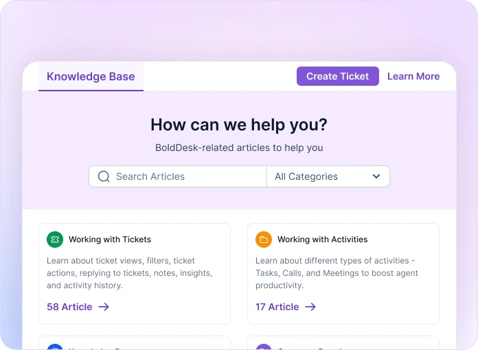 Customer Service Software | BoldDesk by Syncfusion
