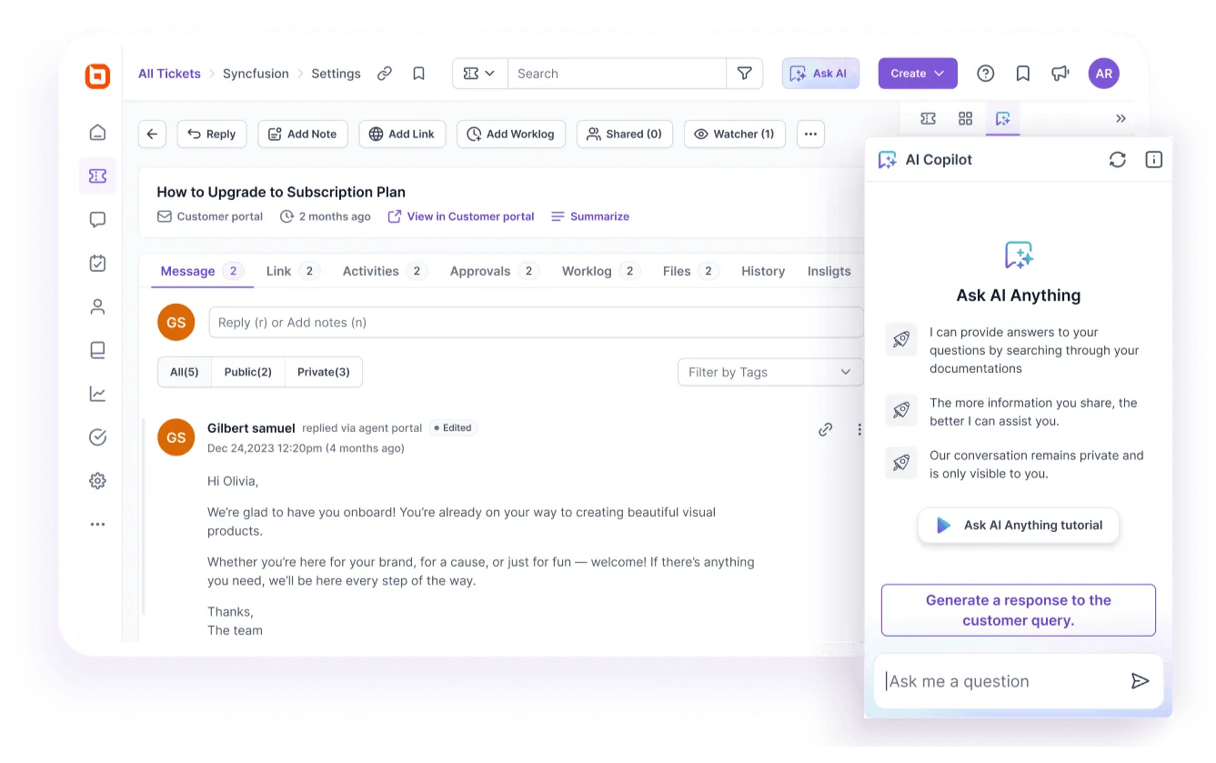 AI-powered Customer Support Service Help Desk Software | BoldDesk