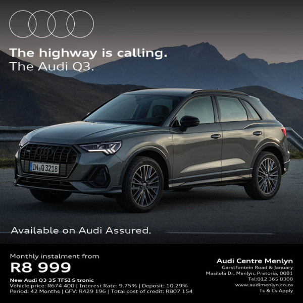 Home | Bidvest McCarthy Audi Centre Menlyn