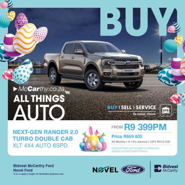 Home | Bidvest McCarthy Ford Vereeniging
