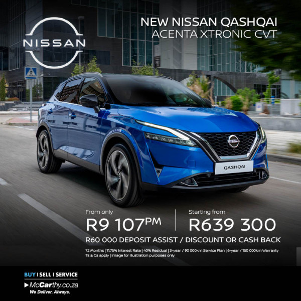 Nissan Umhlanga| Nissan Specials| Bidvest McCarthy Nissan Gateway