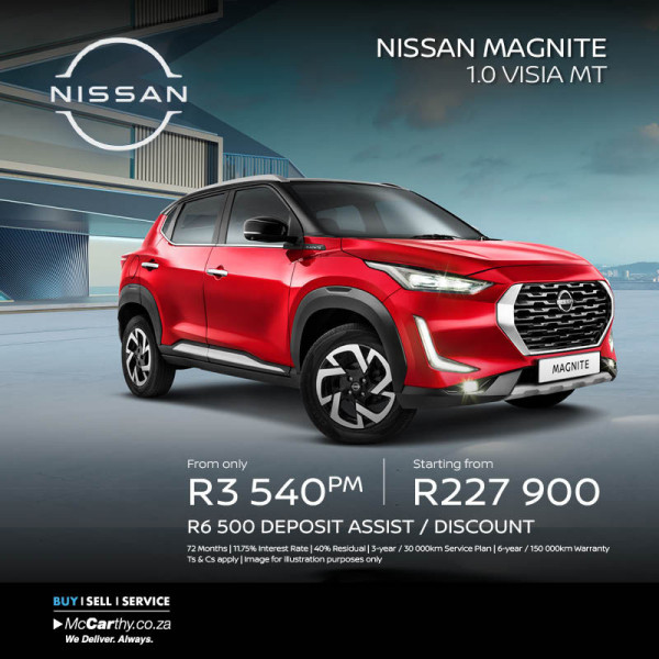 Nissan Umhlanga| Nissan Specials| Bidvest McCarthy Nissan Gateway