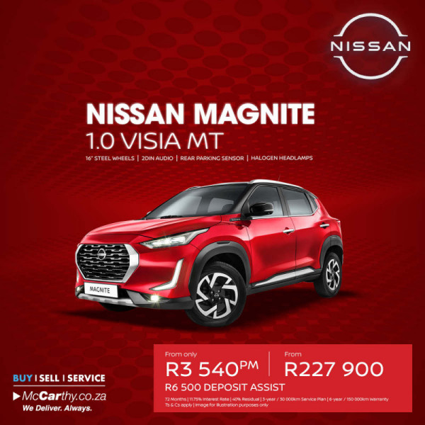 Nissan Magnite 1.0 Visia MT