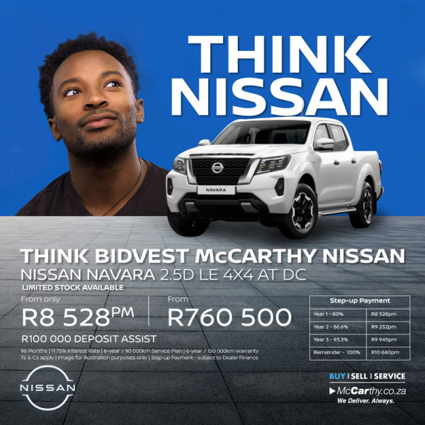 Nissan Specials | Bidvest McCarthy Nissan