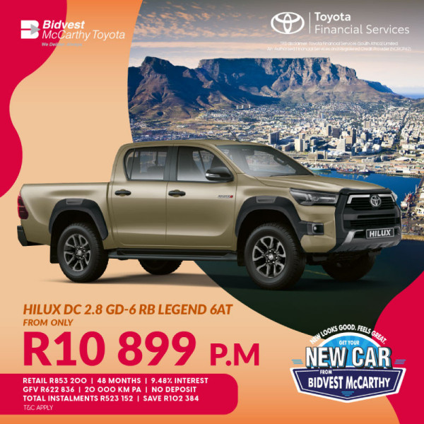 Toyota Specials | Bidvest McCarthy Toyota Table View