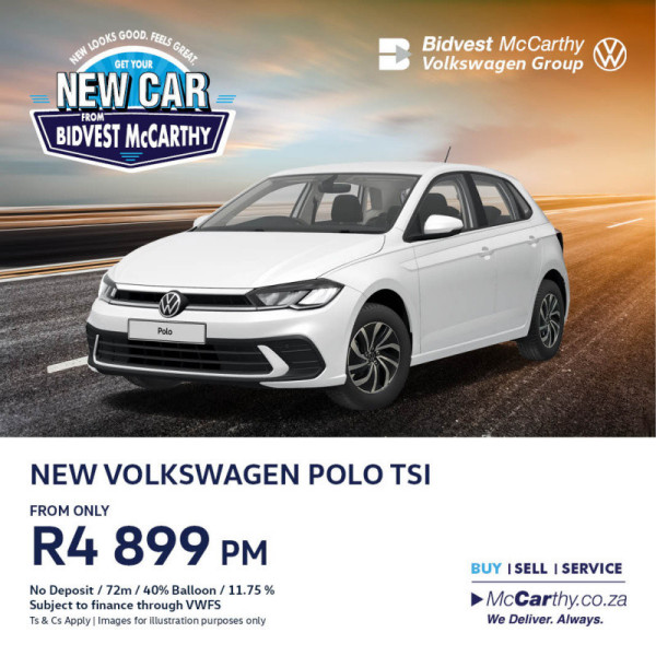 Volkswagen Specials | Bidvest McCarthy Volkswagen Parow