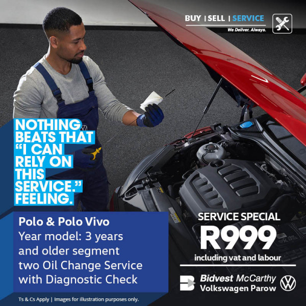 Volkswagen Specials for New, Used, Service & Parts at Bidvest McCarthy ...