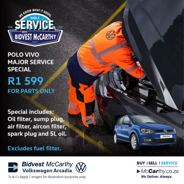 Volkswagen Specials for New, Used, Service & Parts at Bidvest McCarthy ...