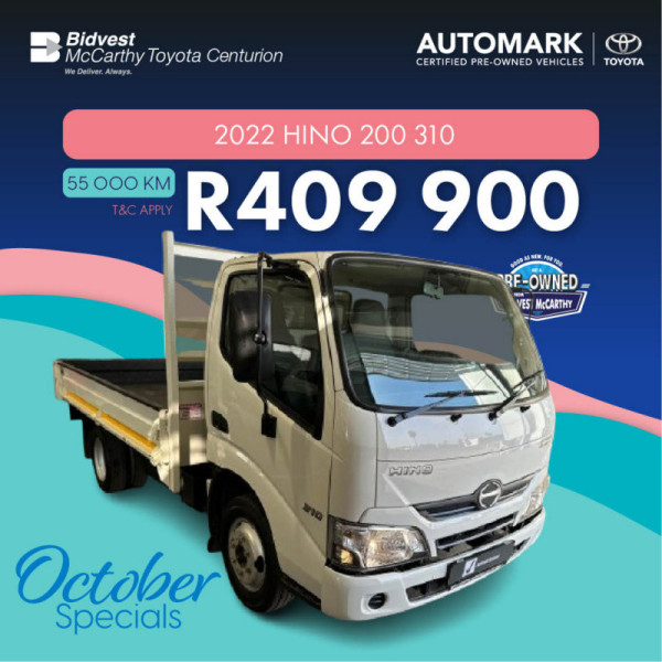 2022 Hino 200 310