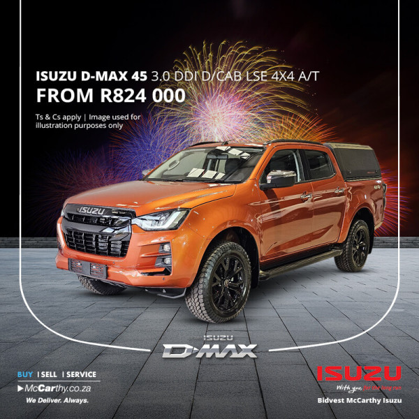Isuzu D-Max 45 3.0 DDI D/Cab LSE 4x4 A/T