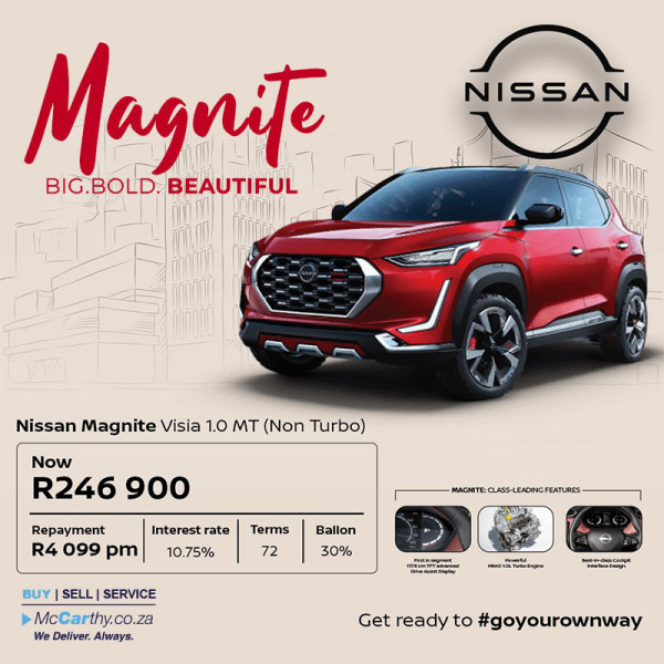 Nissan Magnite Visia 1.0 MT