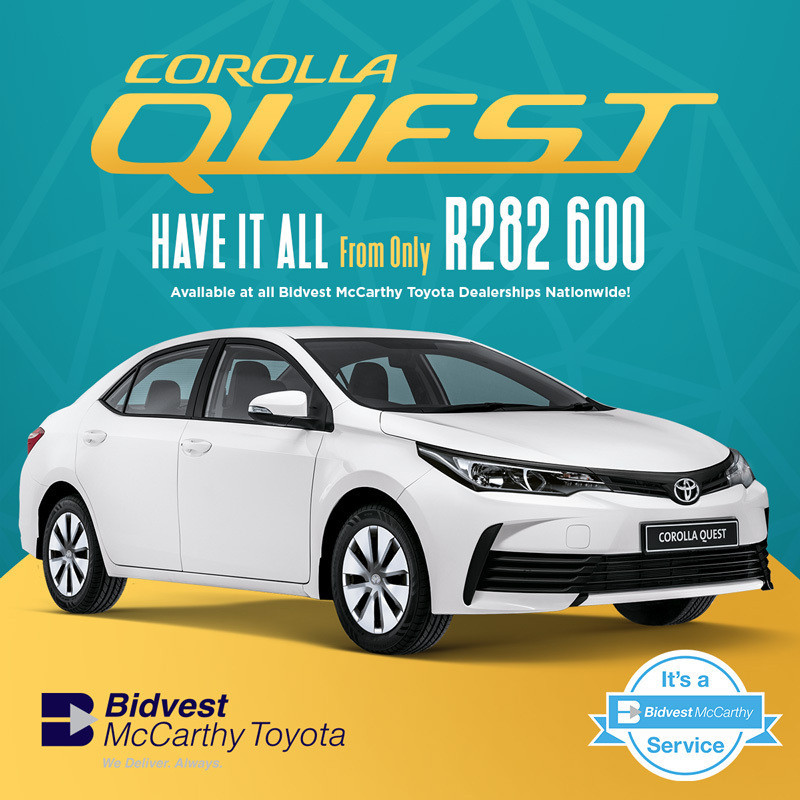 Home | Bidvest McCarthy Toyota Midrand