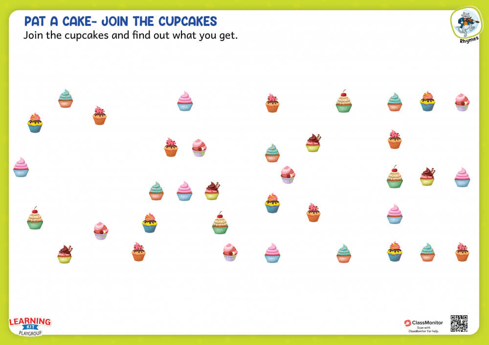 Rhymes Activity Pat A Cake - Join The Cupcakes - ClassMonitor