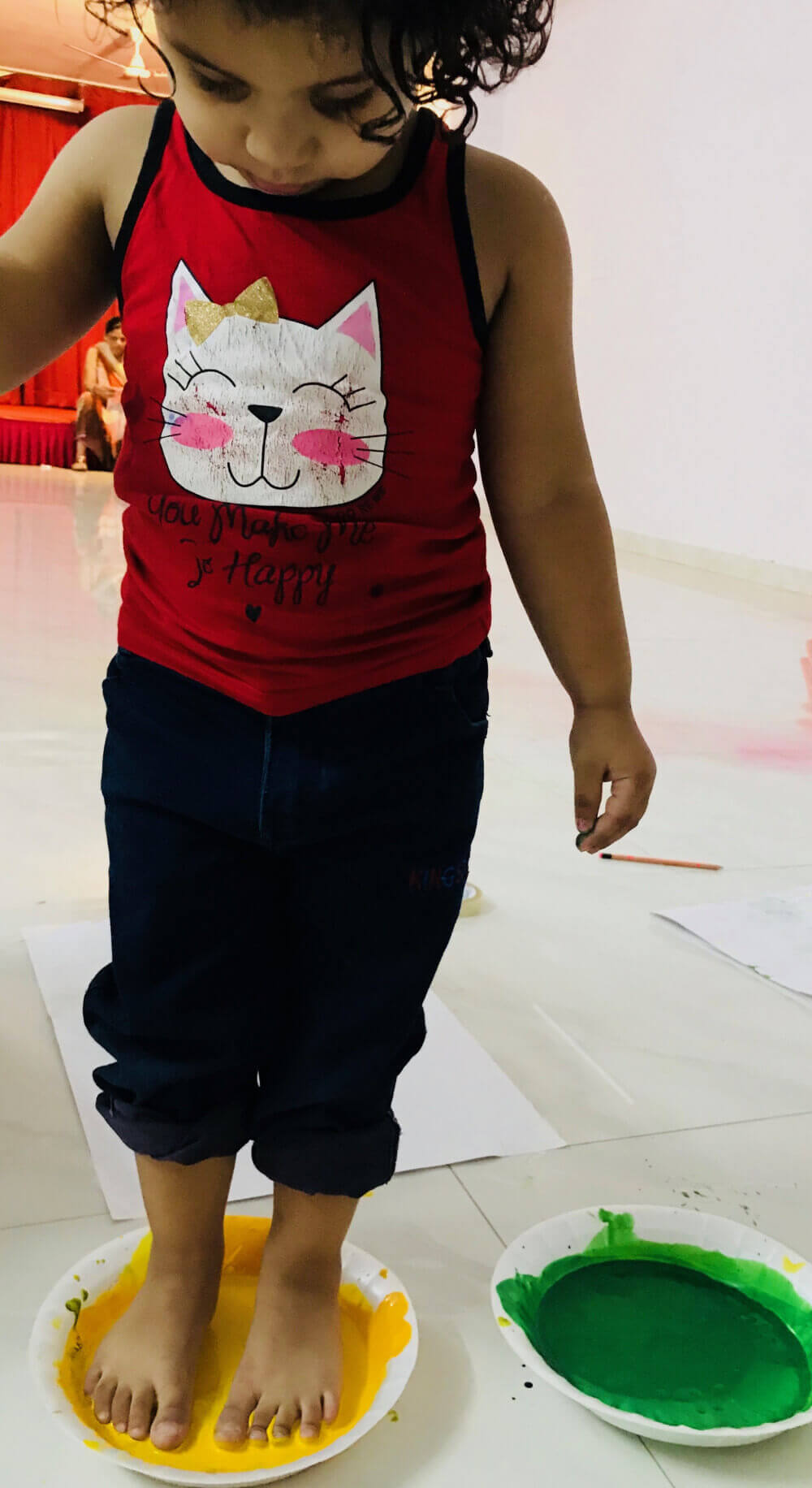 The Human Body Activity Foot Art - ClassMonitor