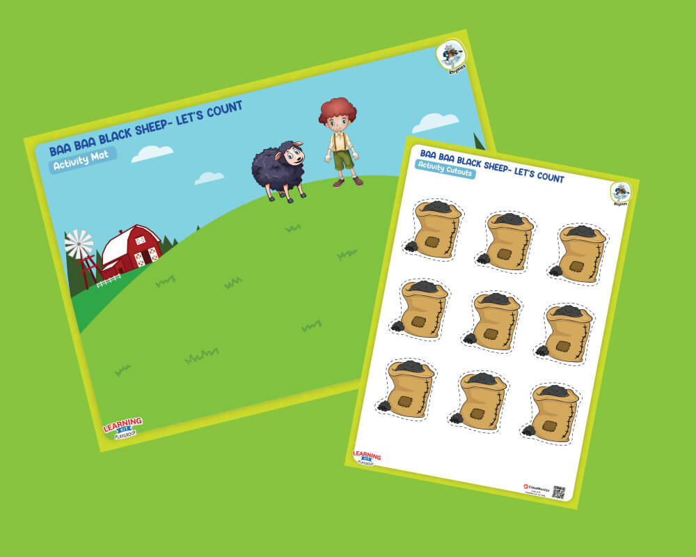 Rhymes Activity Baa Baa Black Sheep - Let's Count - ClassMonitor