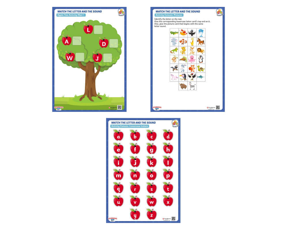 Literacy Skills Activity Match The Letter And The Sound - ClassMonitor