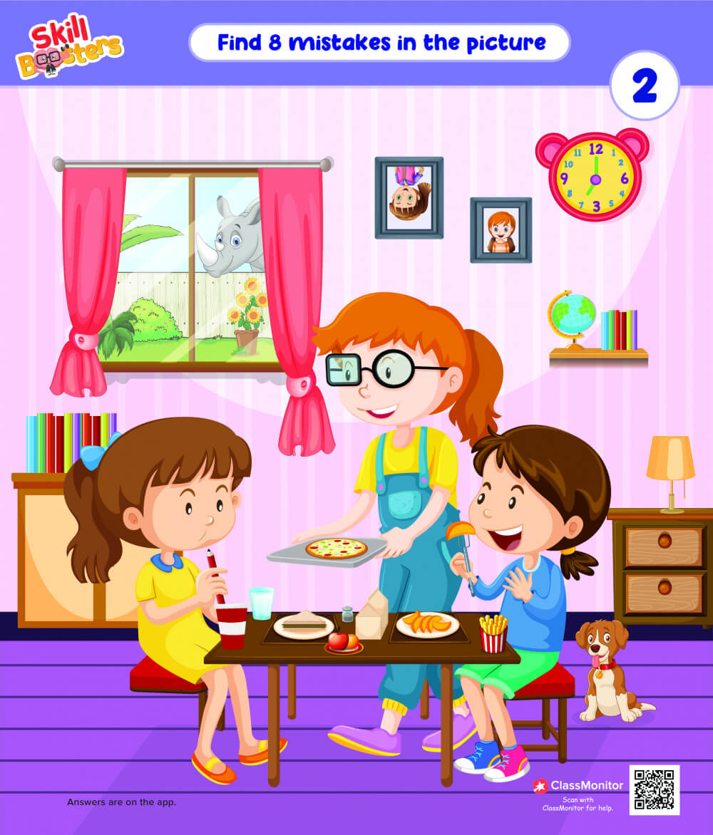 Look For Activity Find The Mistakes - 2 - ClassMonitor