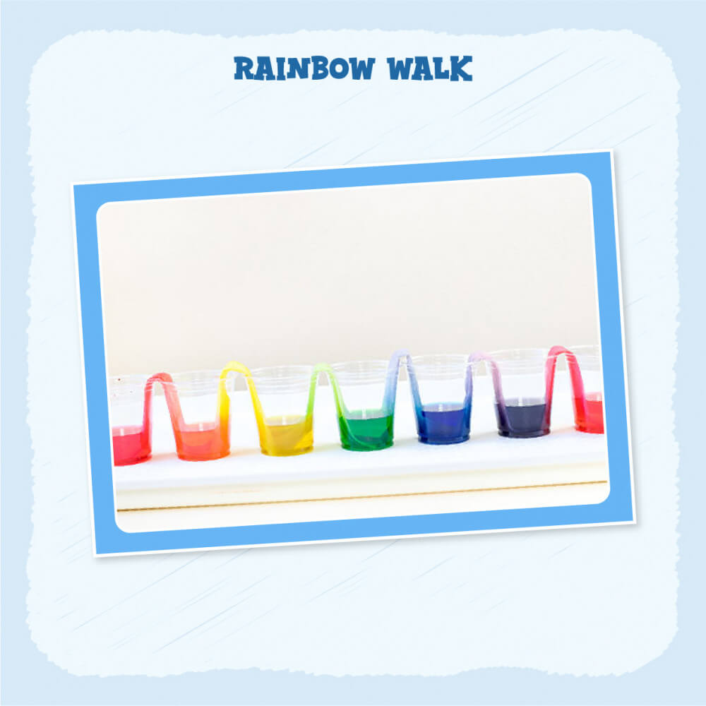 STEM Sparks! Activity Rainbow Walk - ClassMonitor
