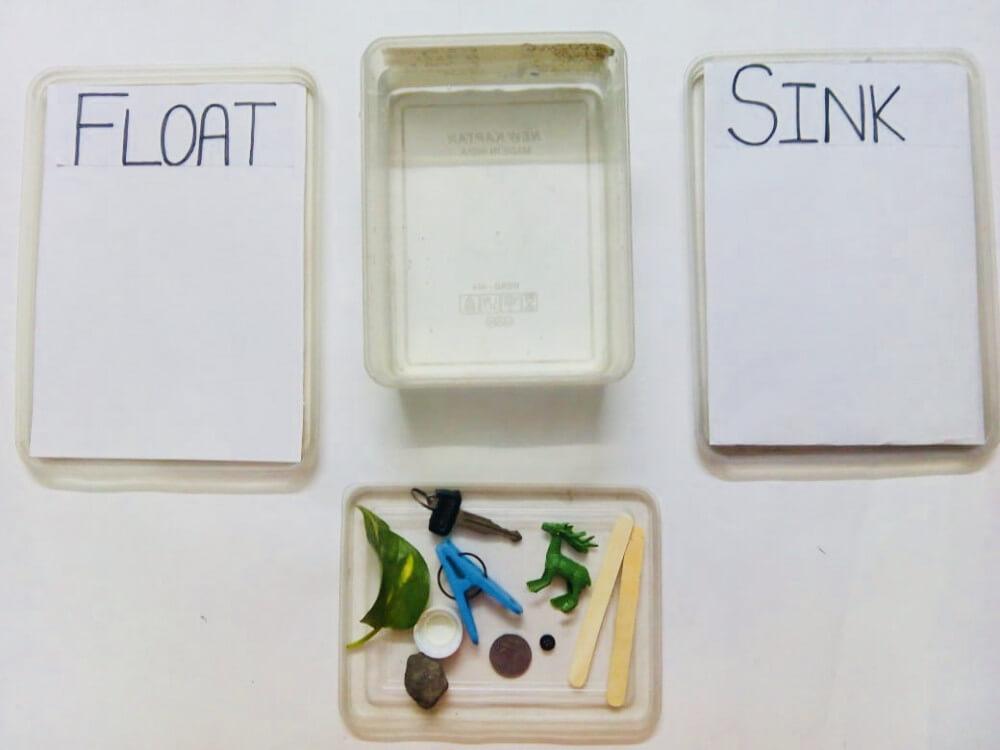 Water Activity Sinking And Floating - ClassMonitor