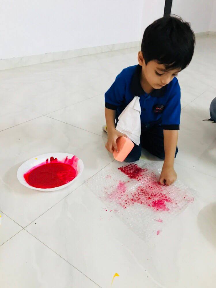 Colours Activity Bubble Wrap Colour Hopscotch - ClassMonitor