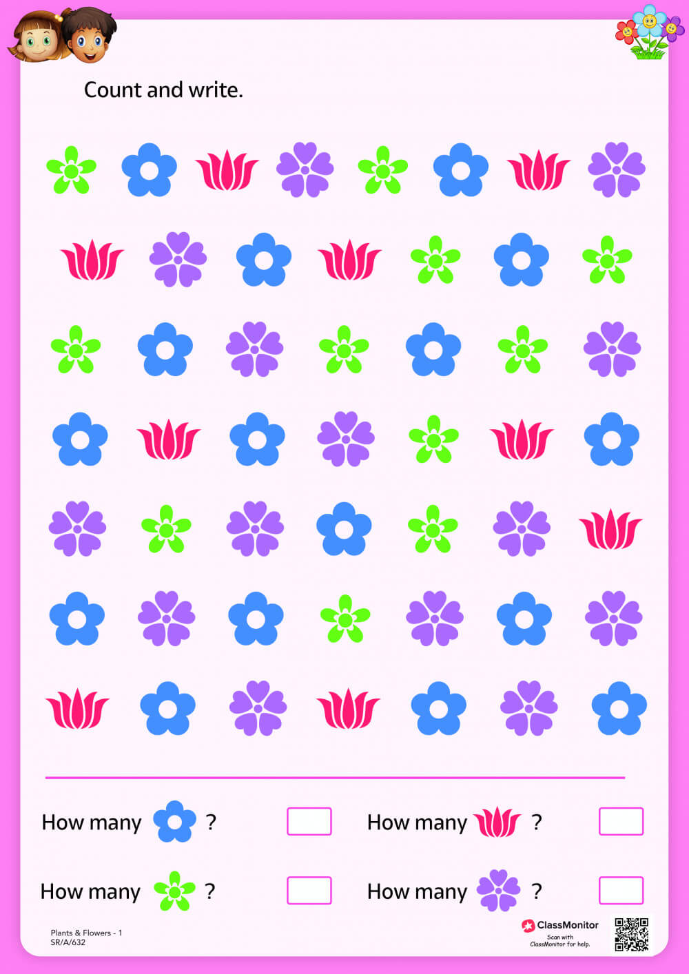 Worksheet - Colour the Domestic Animals - ClassMonitor