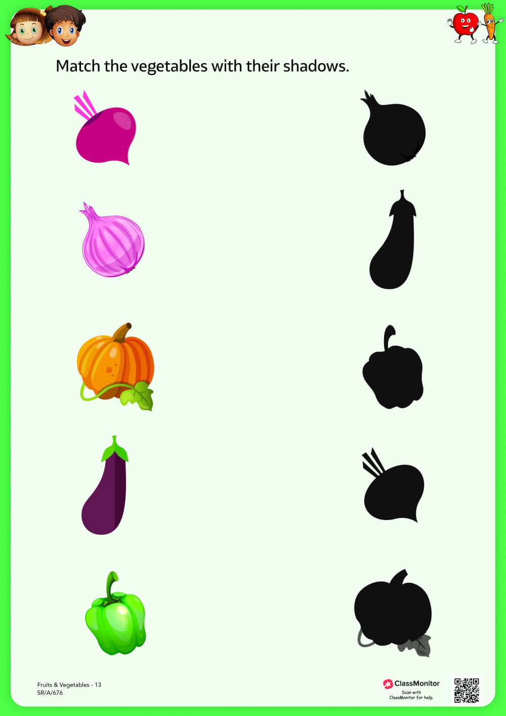 Browse 1000+ Free Printable Worksheets for Kids - ClassMonitor