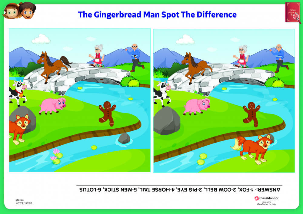 Worksheet - Spot The Difference - ClassMonitor