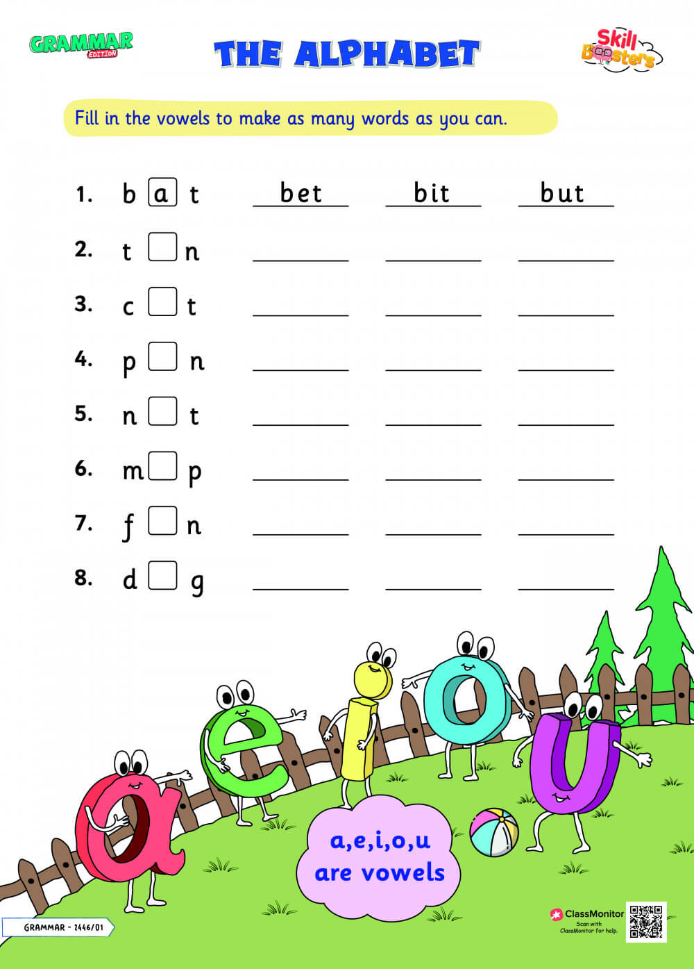 Browse 500+ Free Printable Worksheets for Class 1 - ClassMonitor