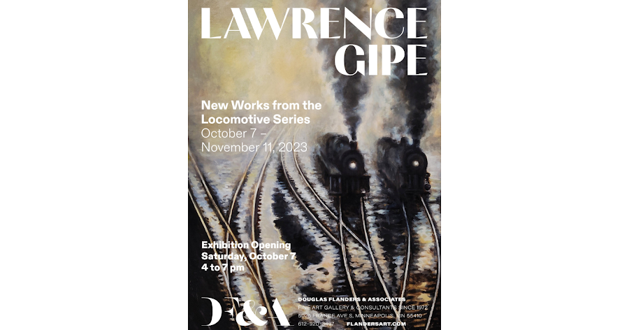 Lawrence Gipe: New Works from the Locomotive Series | MPLSART.COM
