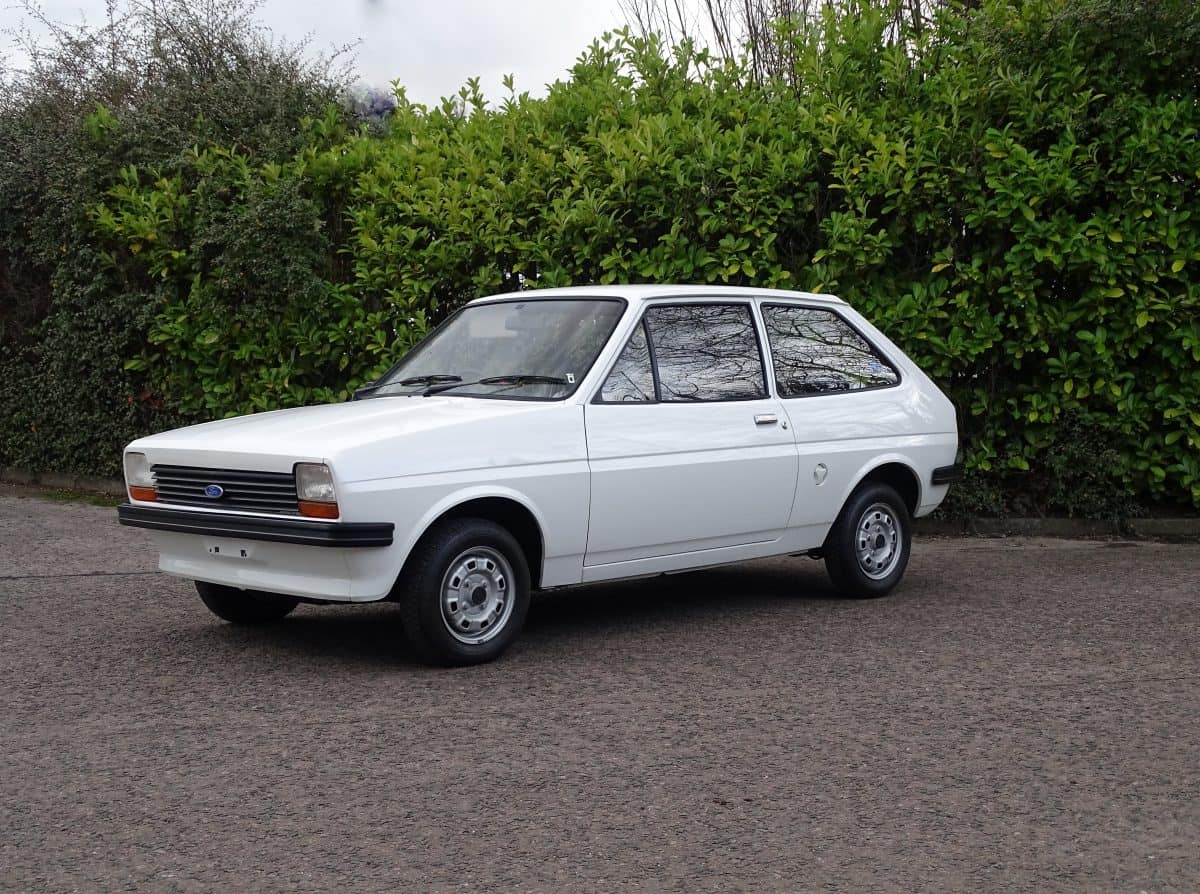 Original Ford Fiesta with just 141 miles on the clock to be auctioned