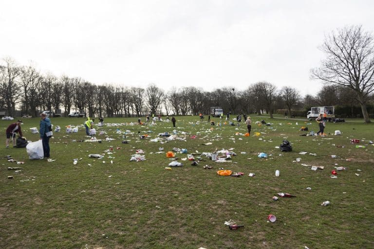 Disgusting! Shocking pics and video show dreadful state of park looking ...