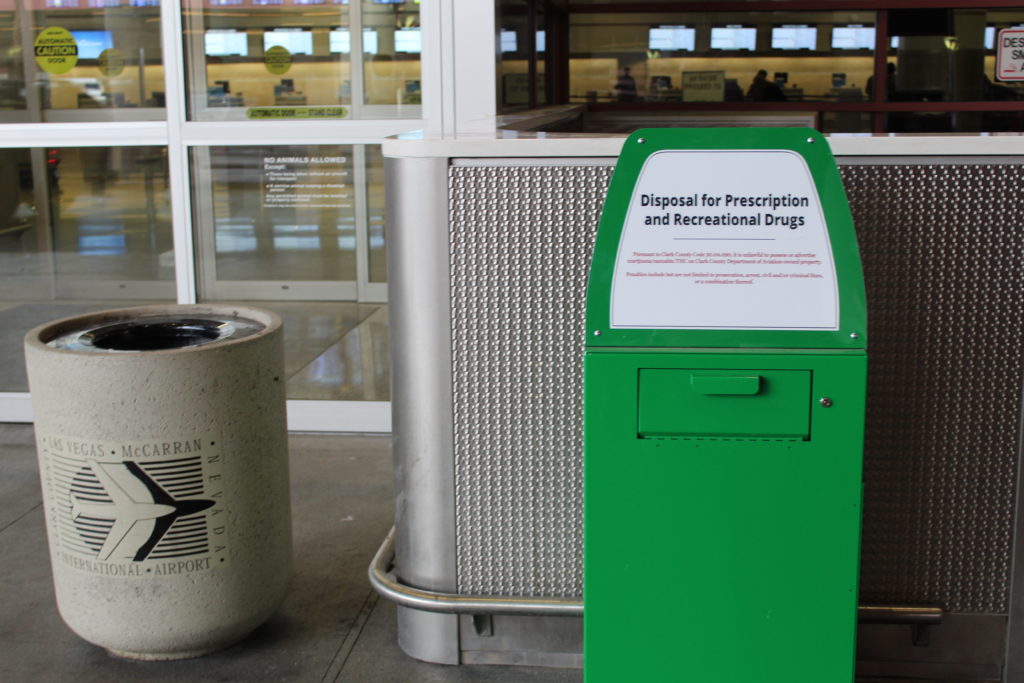 Clark County airports install 'amnesty boxes' where patrons can offload ...