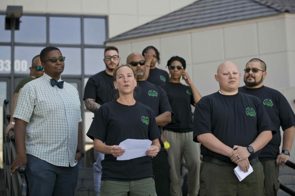 Nevada correctional officers file to collectively bargain, first group ...