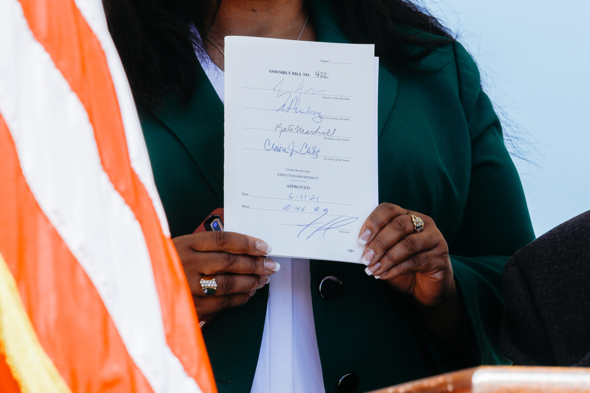 Sisolak celebrates bills that expand voting access during ceremonial ...